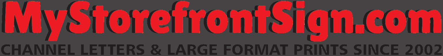 Parts – My Store Front Sign